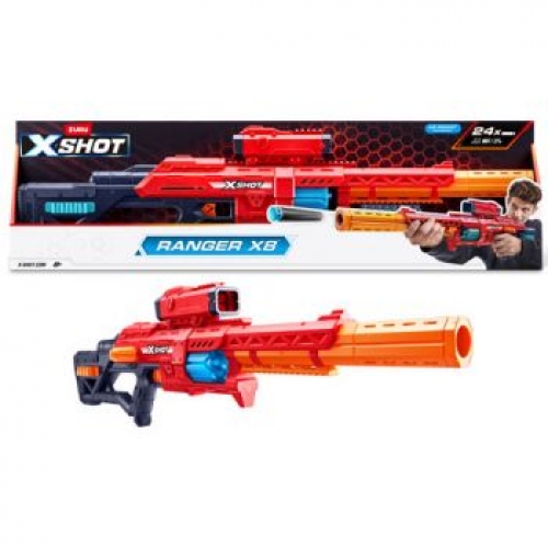 Zuru XSHOT Excel Ranger X8 with 24 Darts - All Brands Toys Pty Ltd